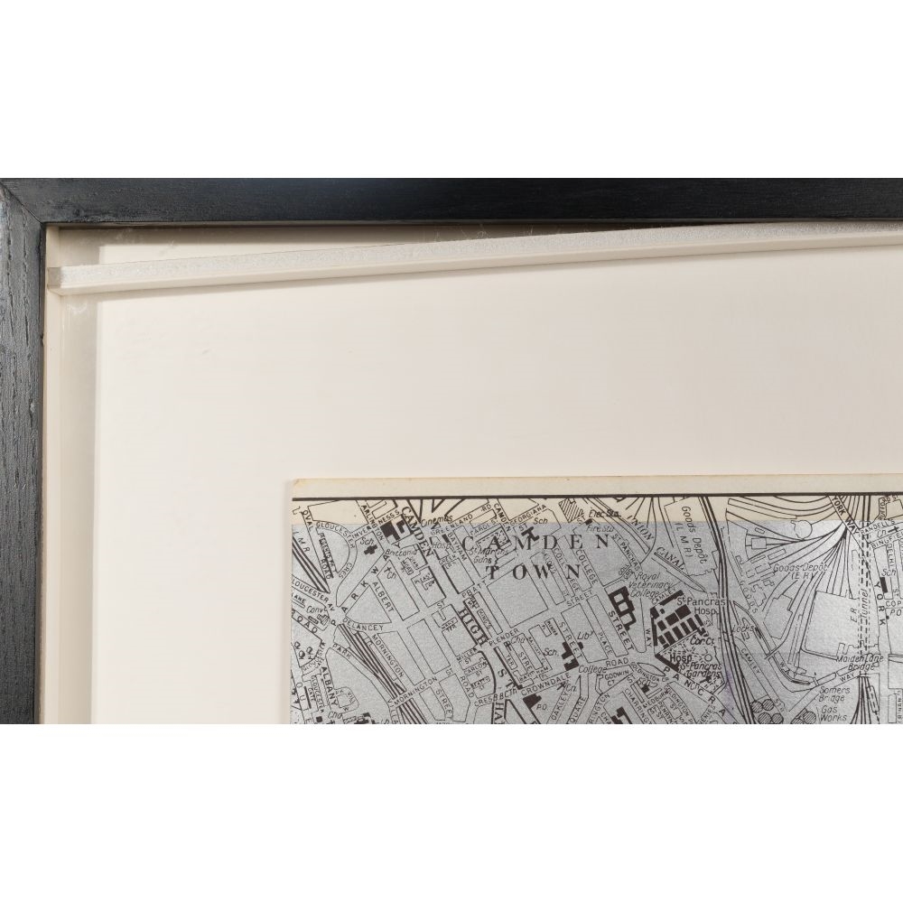 Larry Rivers | Map with Fraser (1966) | MutualArt