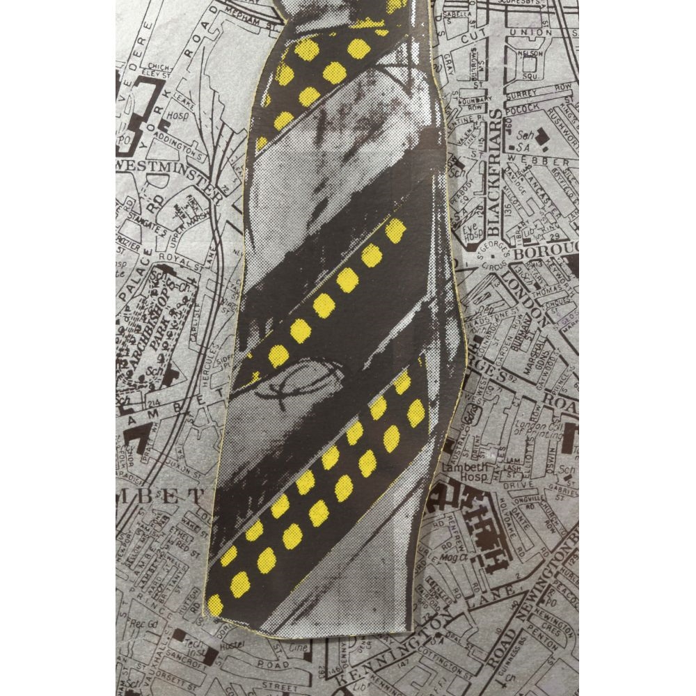 Larry Rivers | Map with Fraser (1966) | MutualArt