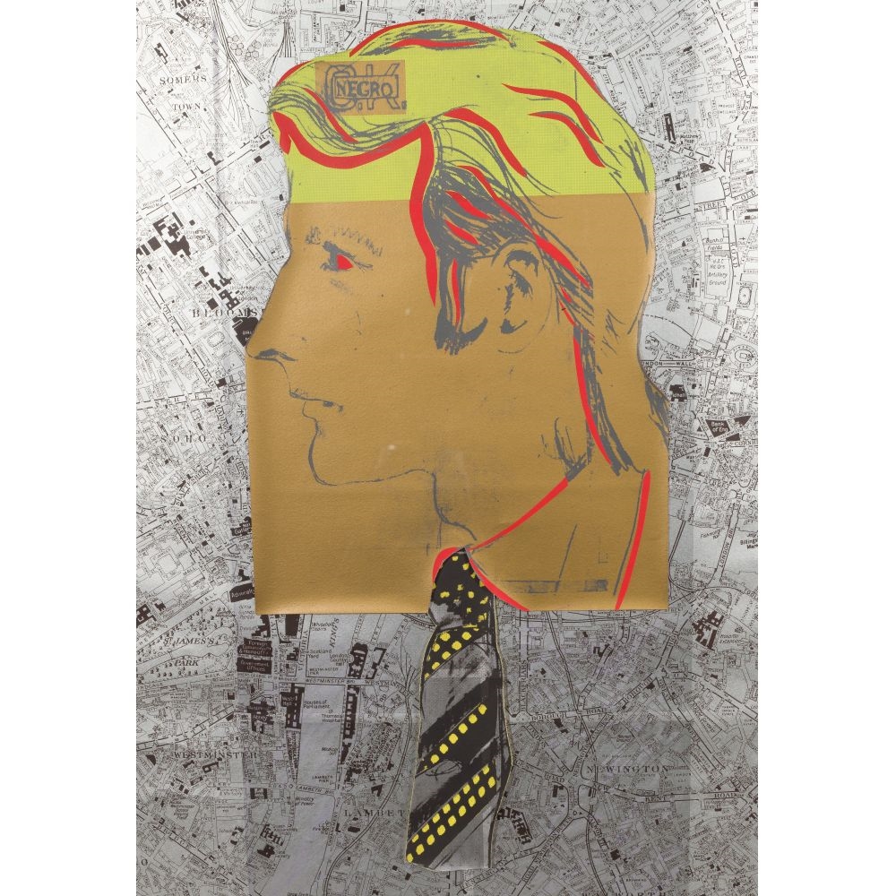 Larry Rivers | Map with Fraser (1966) | MutualArt