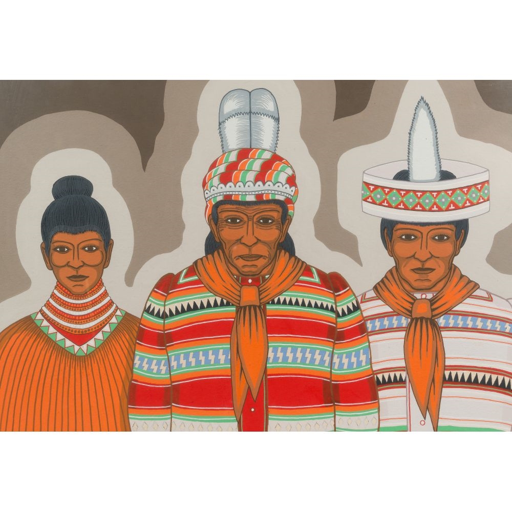Fred Beaver | Seminole Portraits (1971) | MutualArt
