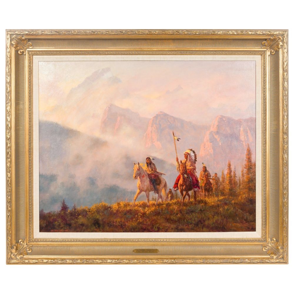 Gary Kapp | Indian War Party | MutualArt