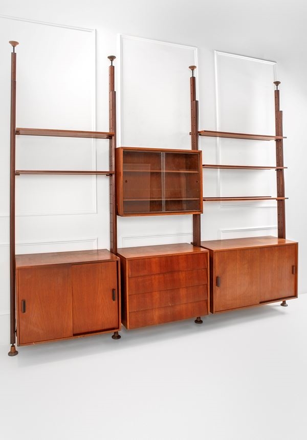 Leonardo Fiori | Libreria cielo-terra a tre campate (1960) | MutualArt