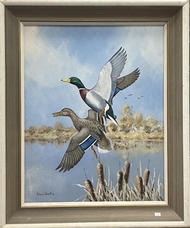 Angus Shortt | Mallard Pair (1984) | MutualArt