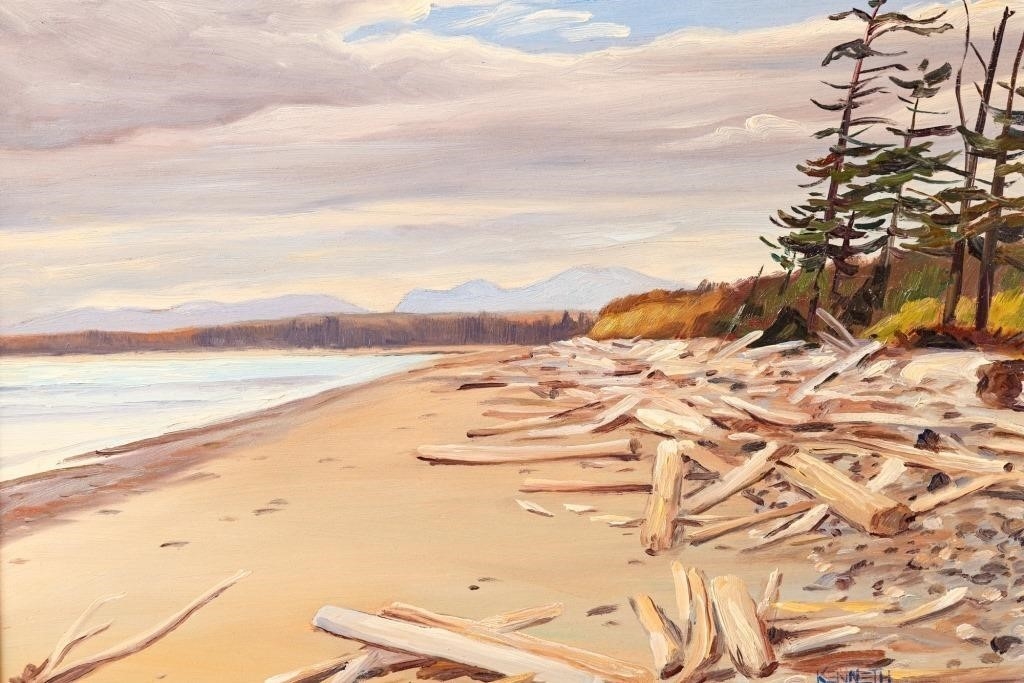 Kenneth Gordon | West Coast of Queen Charlotte Island (1993) | MutualArt