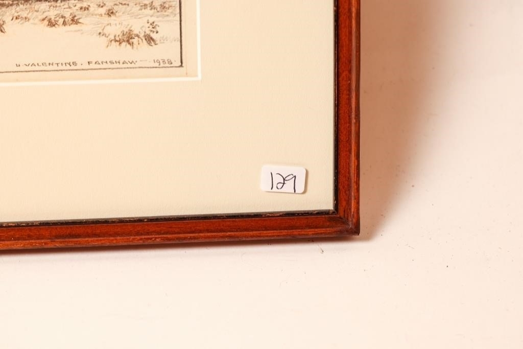 Hubert Valentine Fanshaw | Wintry rural landscape | MutualArt