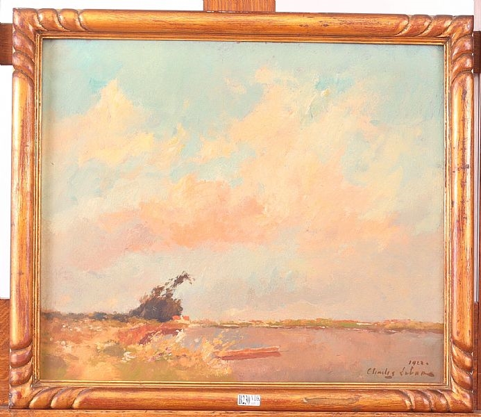 Charles Lebon | Paysage lacustre | MutualArt