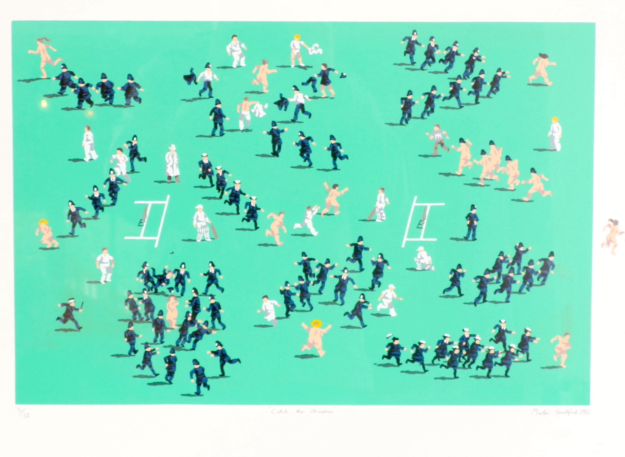 Martin Handford | CATCH THE STREAKER (1982) | MutualArt