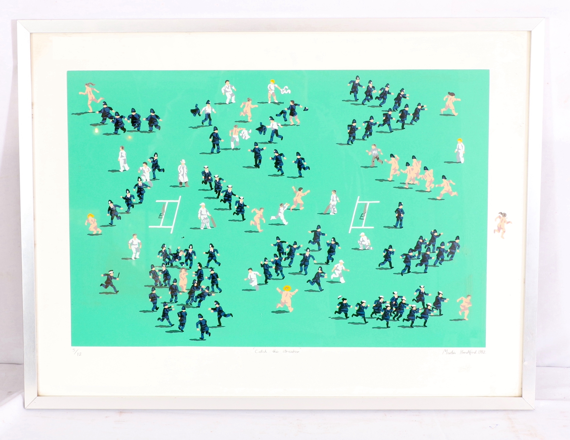 Martin Handford | CATCH THE STREAKER (1982) | MutualArt