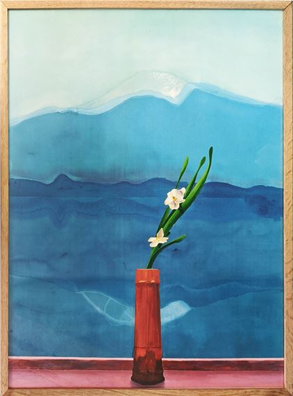 David Hockney | Flowers, off set | MutualArt