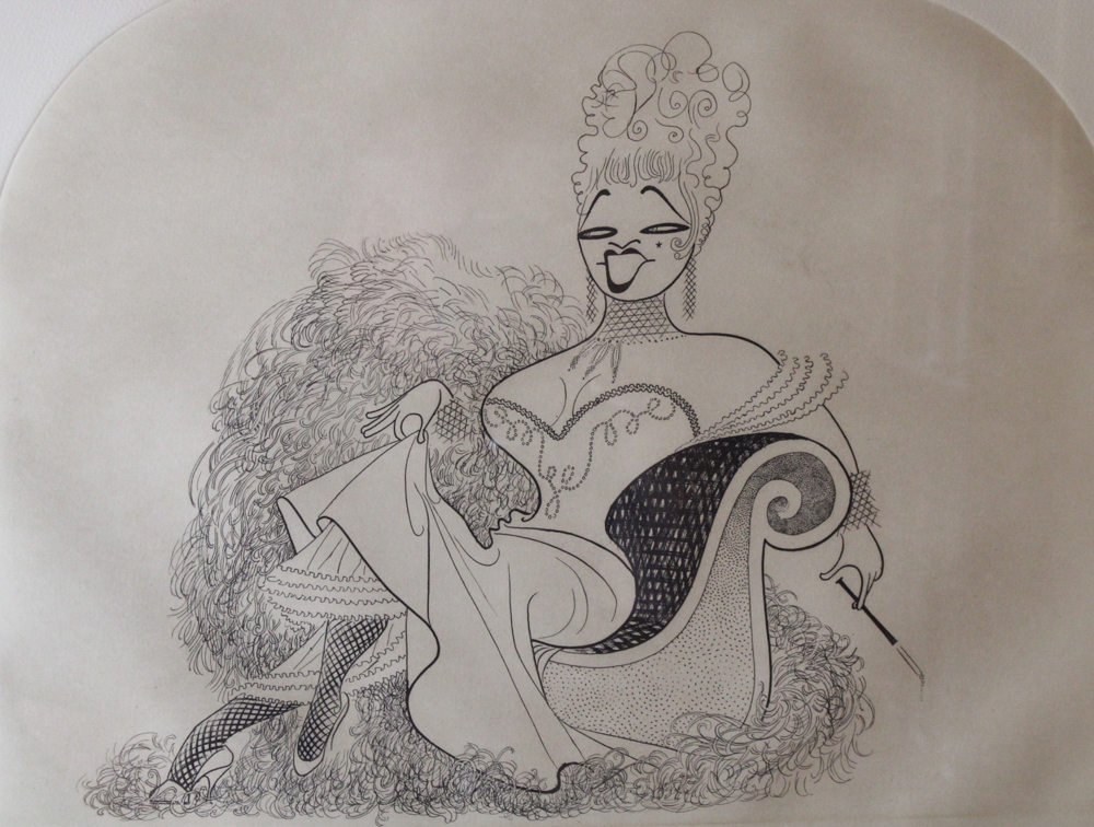 Al Hirschfeld | Caricature of Mae West | MutualArt