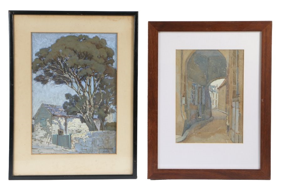 Charlotte Mary Cornock | Various Topographical Views of Oxford, Bruges ...