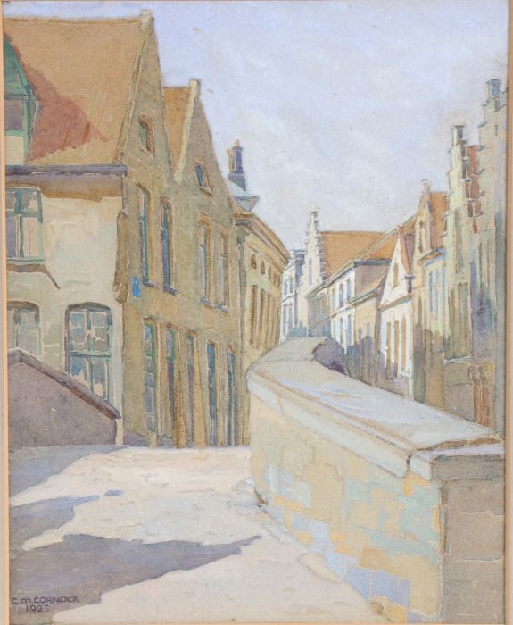 Charlotte Mary Cornock | Various Topographical Views of Oxford, Bruges ...