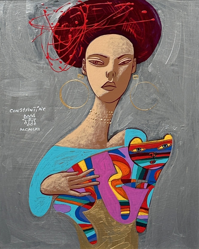 Constantine Popov | The Majestic Cat | MutualArt