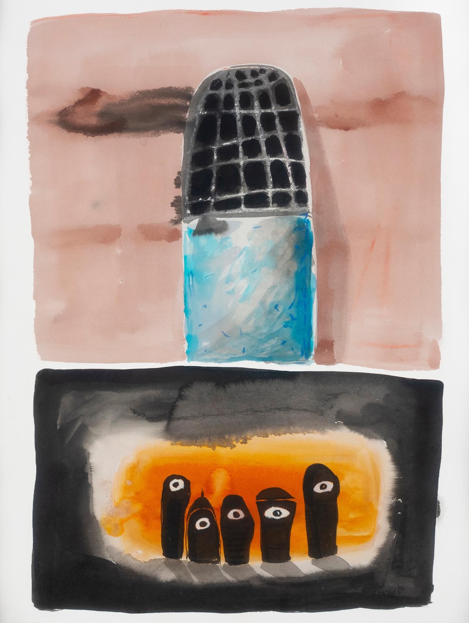 Colbert Mashile | MICROPHONE AND CROWD (3) | MutualArt