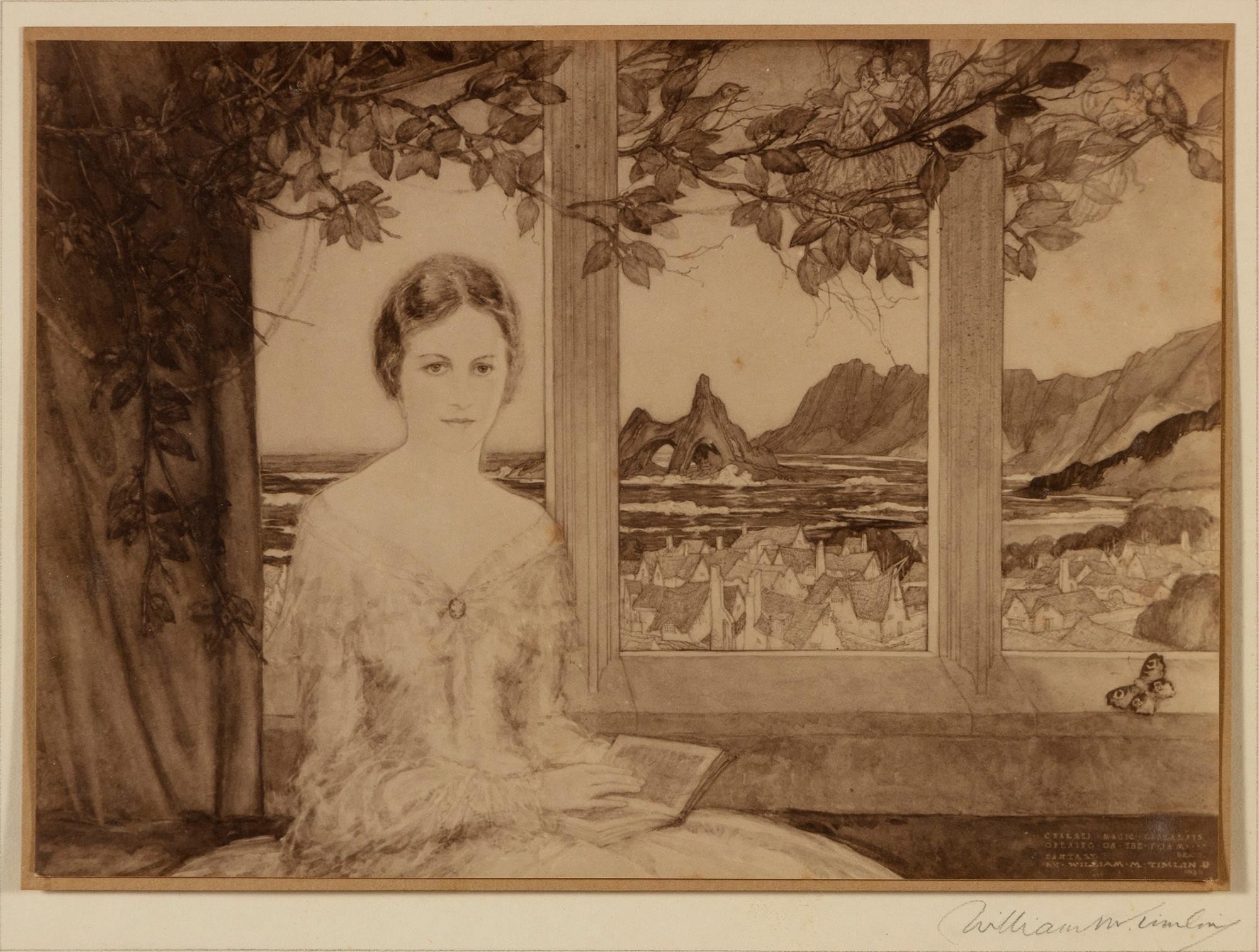 William Mitcheson Timlin | PORTRAIT OF A WOMAN | MutualArt