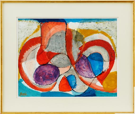 Gustav Bolin | Abstrakt komposition | MutualArt