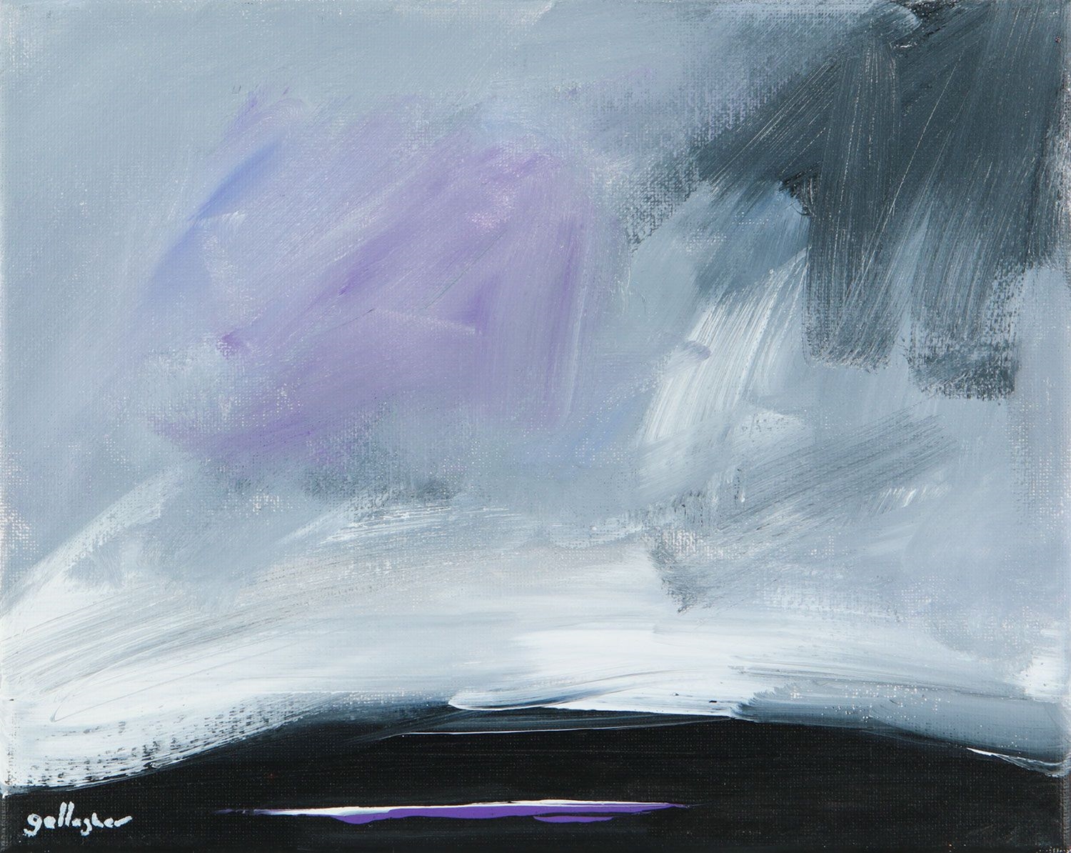 Martin Gallagher | 'PURPLE SKY' (2022) | MutualArt