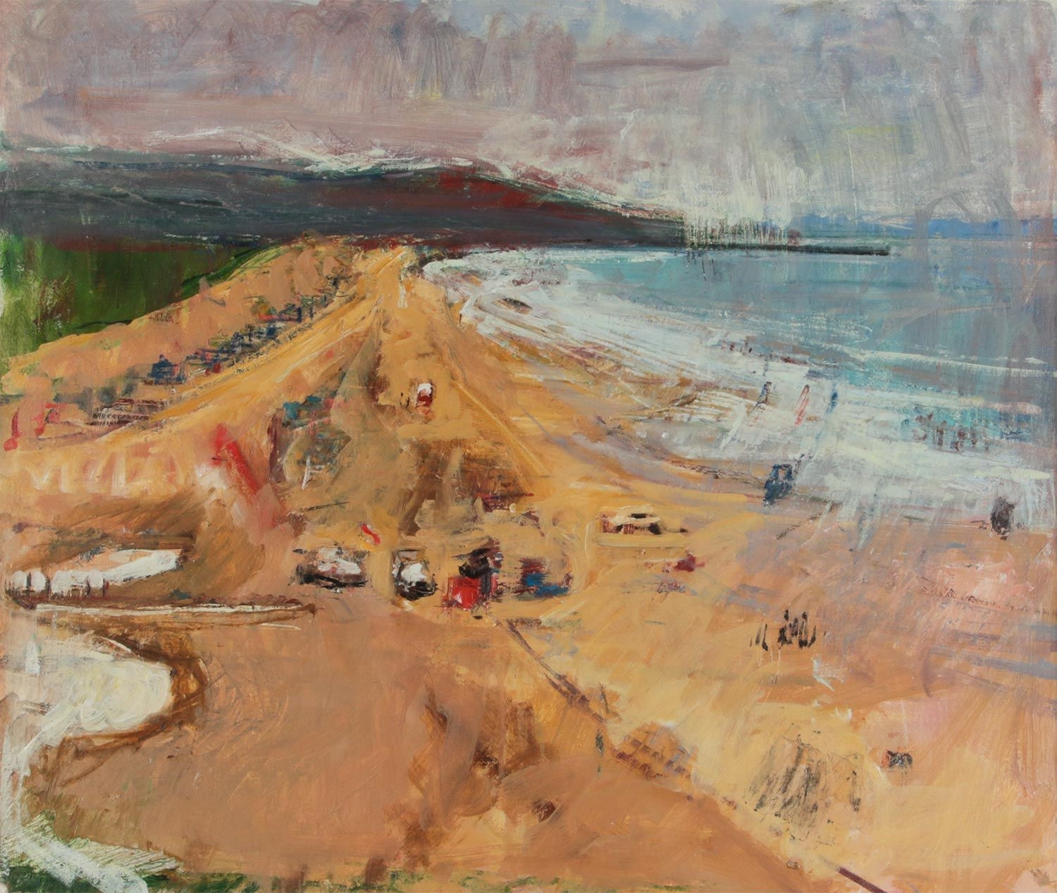 Michael McGuinness | 'CARS ON PORTSTEWART STRAND (EARLY EVENING)' (1988 ...