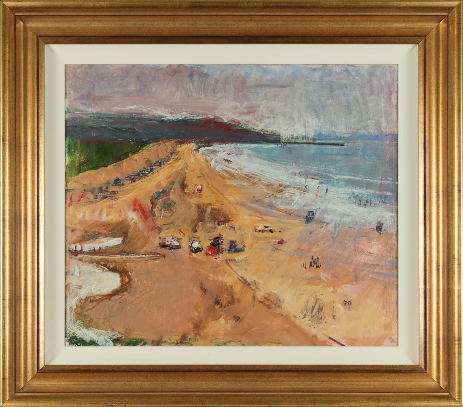 Michael McGuinness | 'CARS ON PORTSTEWART STRAND (EARLY EVENING)' (1988 ...