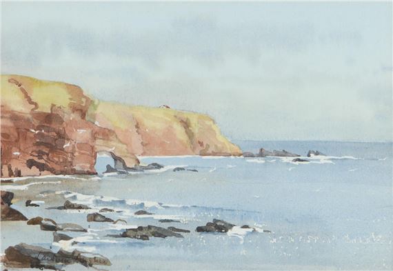 Carolyn Anstice | 'VIEW FROM AUCHMITHIE' | MutualArt