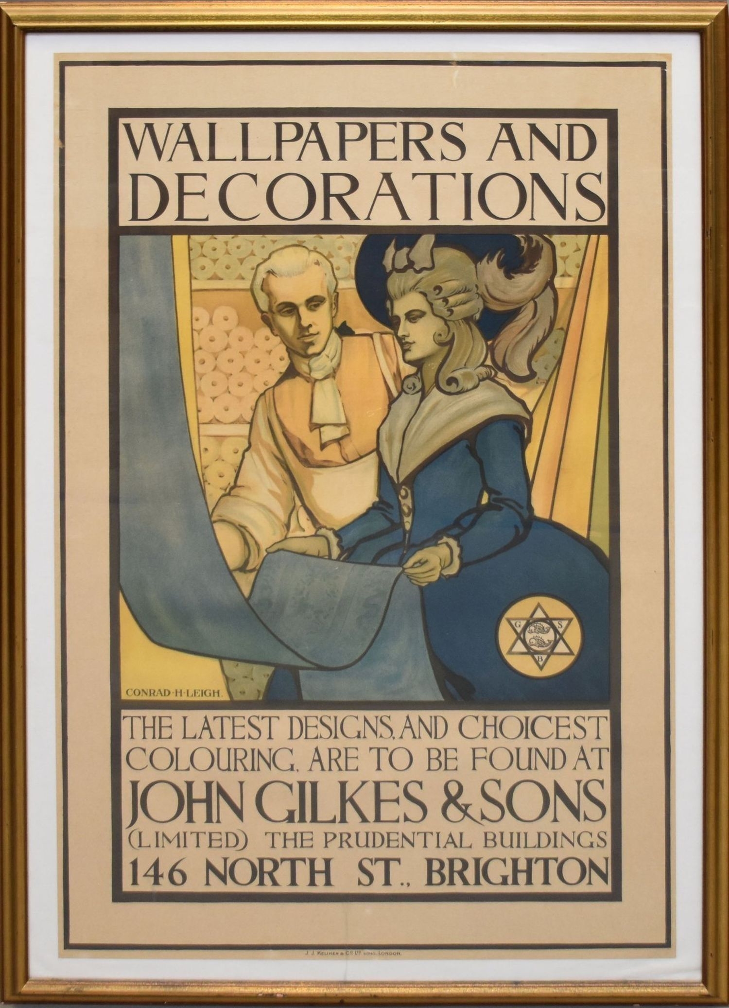 Conrad Heighton Leigh | Wallpapers and Decorations (1915) | MutualArt