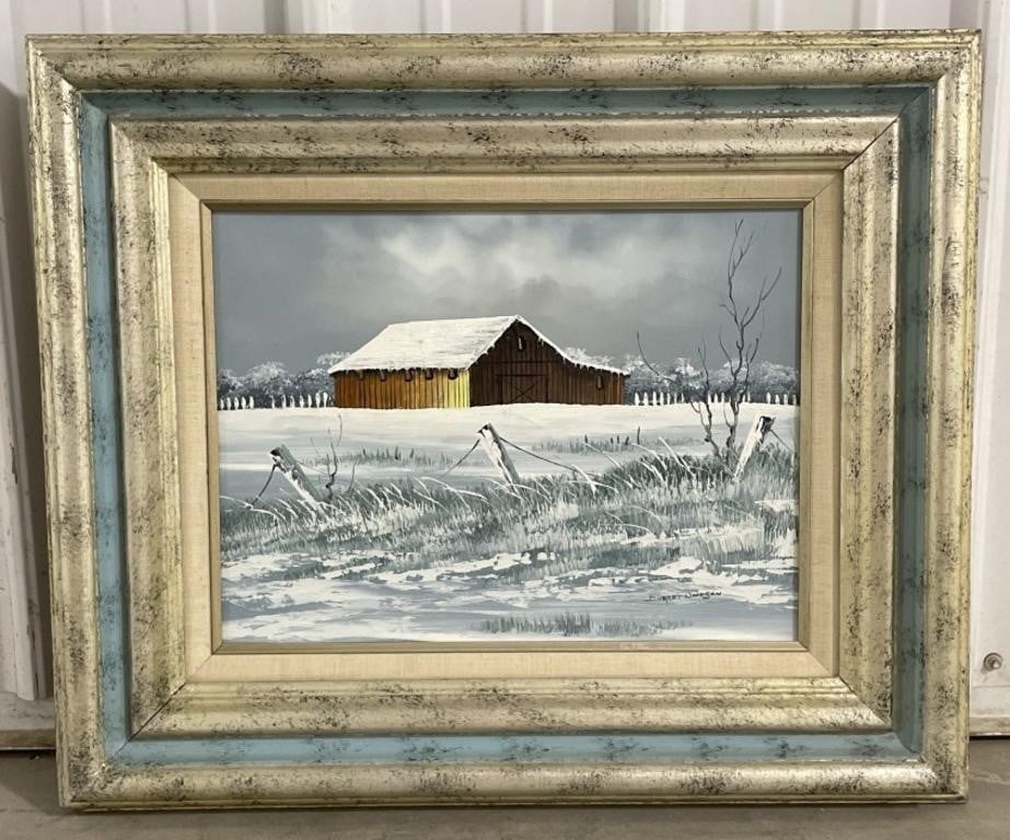 Everett Woodson | Winter Landscape | MutualArt
