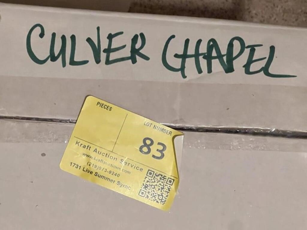 Patti Host | Patti Host Culver Chapel Ceramic Light Up Bldg | MutualArt