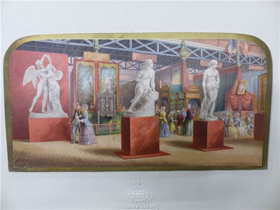 George Baxter | IVE SCENES FROM THE GREAT EXHIBITION | MutualArt