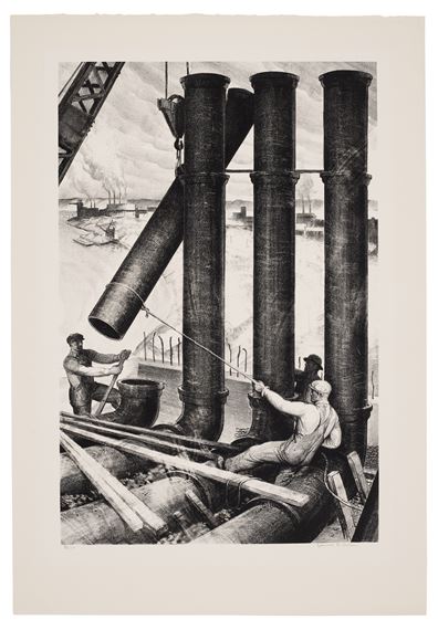 James E. Allen | Standing Pipe (1937) | MutualArt