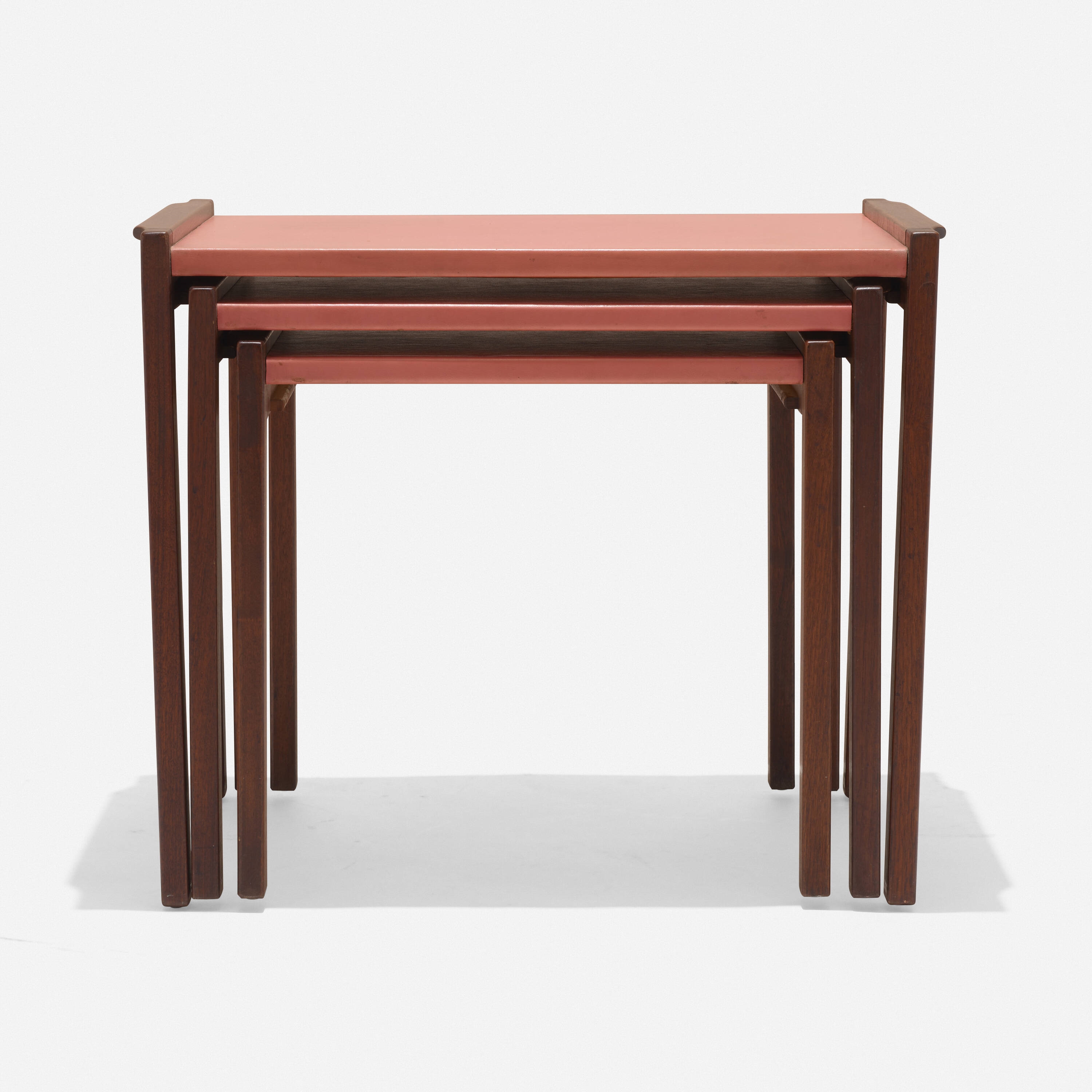 Jens Risom | Nesting tables, set of three (Circa 1965) | MutualArt