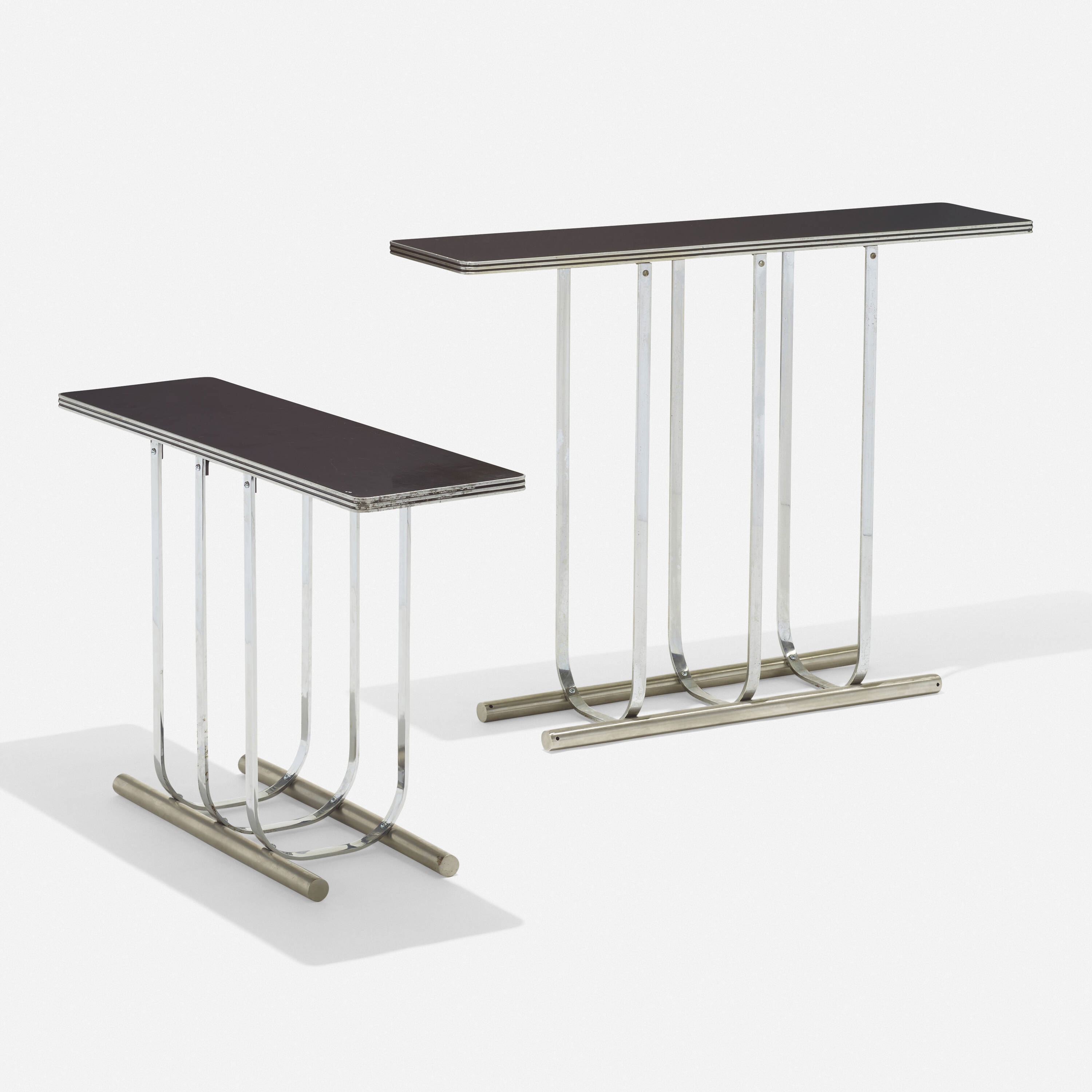 Gilbert Rohde | Console tables, set of two (1930) | MutualArt