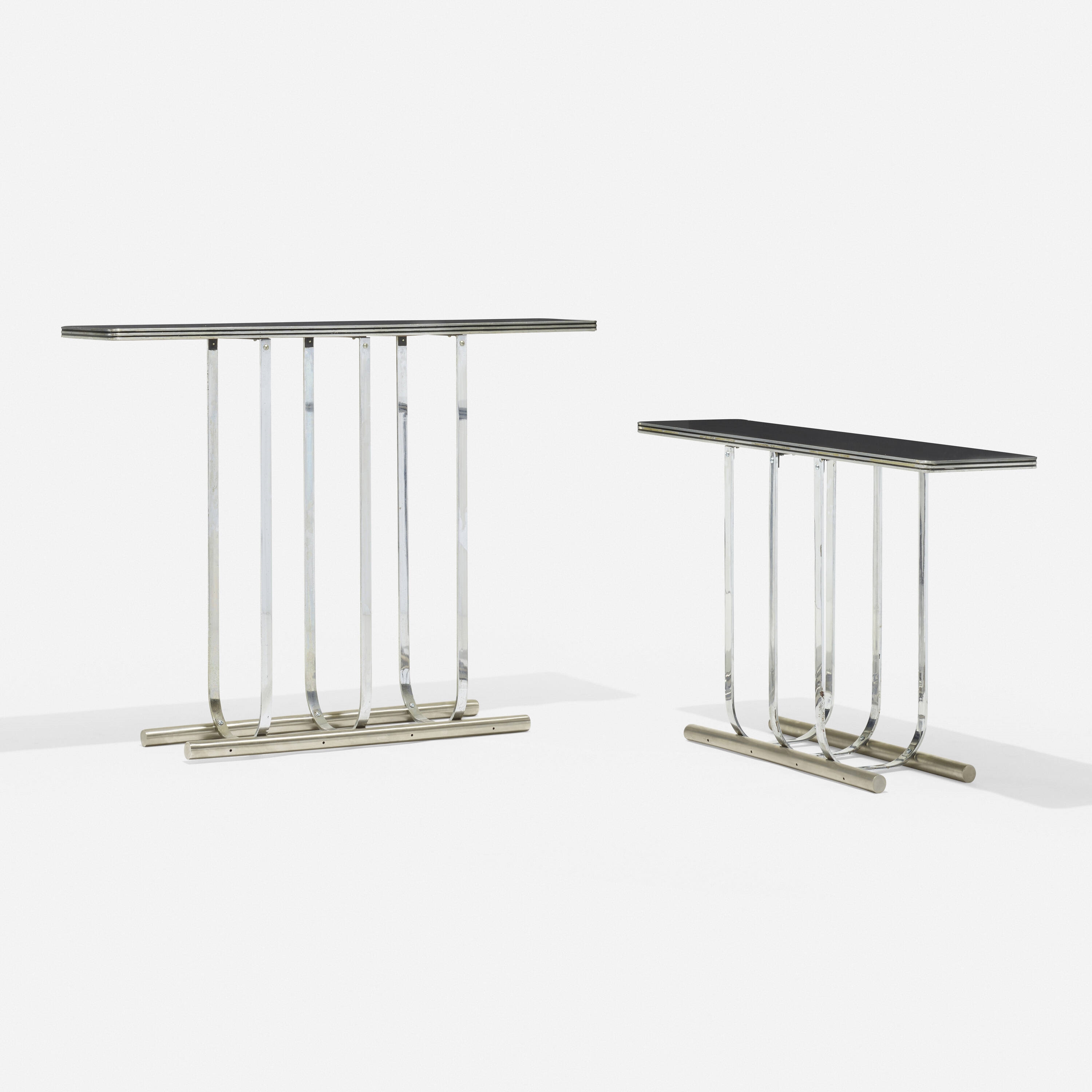 Gilbert Rohde | Console tables, set of two (1930) | MutualArt