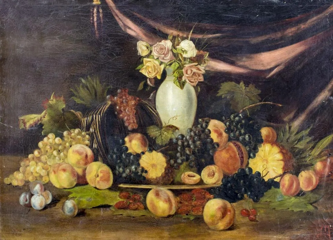 American School, 19th Century | Still Life with Fruits | MutualArt