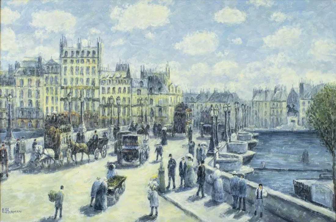 Gail Sherman Corbett | Paris Cityscape | MutualArt