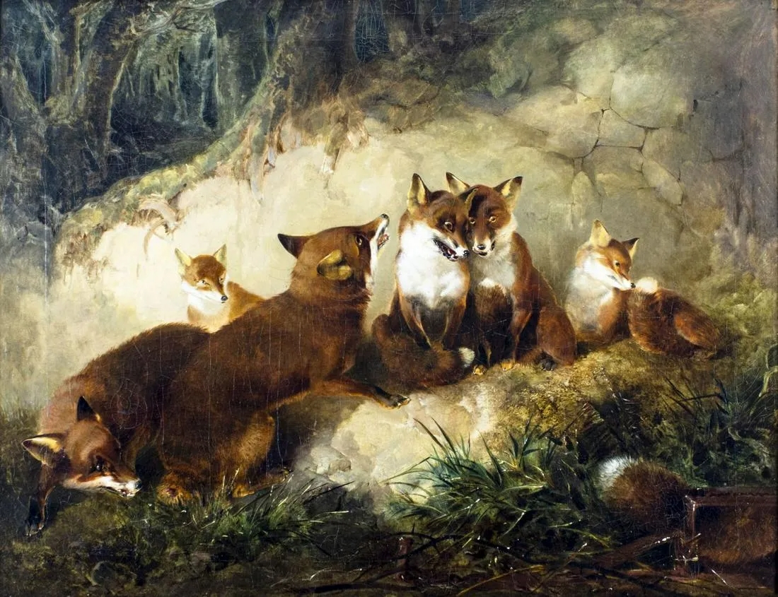 James Bateman | Foxes | MutualArt