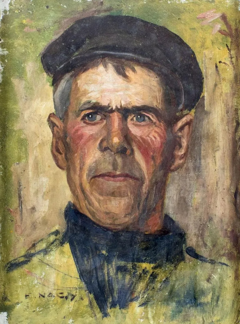 Ernö Nagy | Portrait of Man | MutualArt