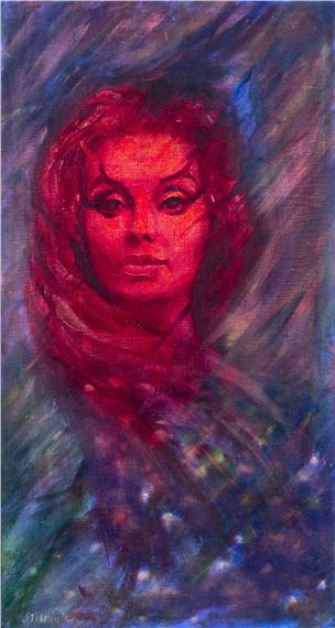 S. Tilson | Portrait of Woman (1962) | MutualArt