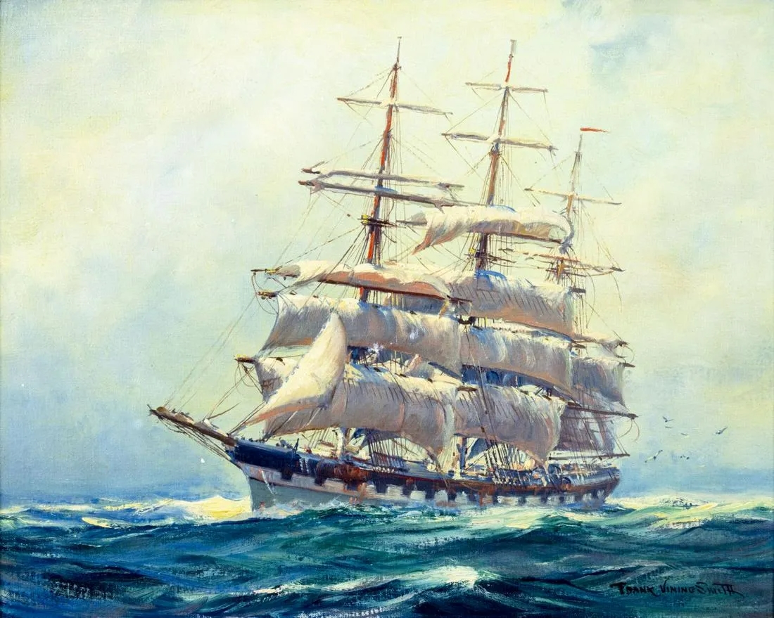 Frank Vining Smith | Sail Ship | MutualArt