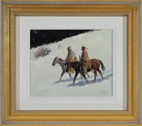 Joe Ferrara | Winter in the Judith | MutualArt