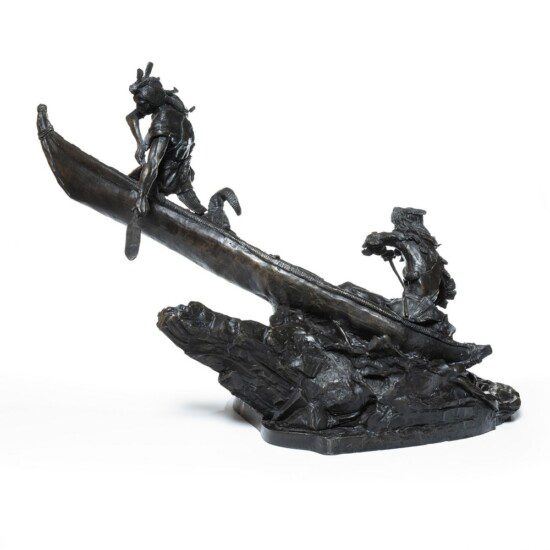 Rusty Phelps | Trapper and Native Canoeing | MutualArt