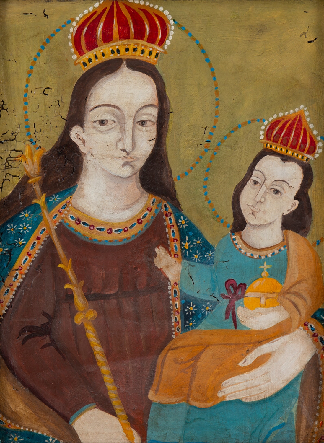 Polish School, 20th Century | Virgin Mary with Child | MutualArt