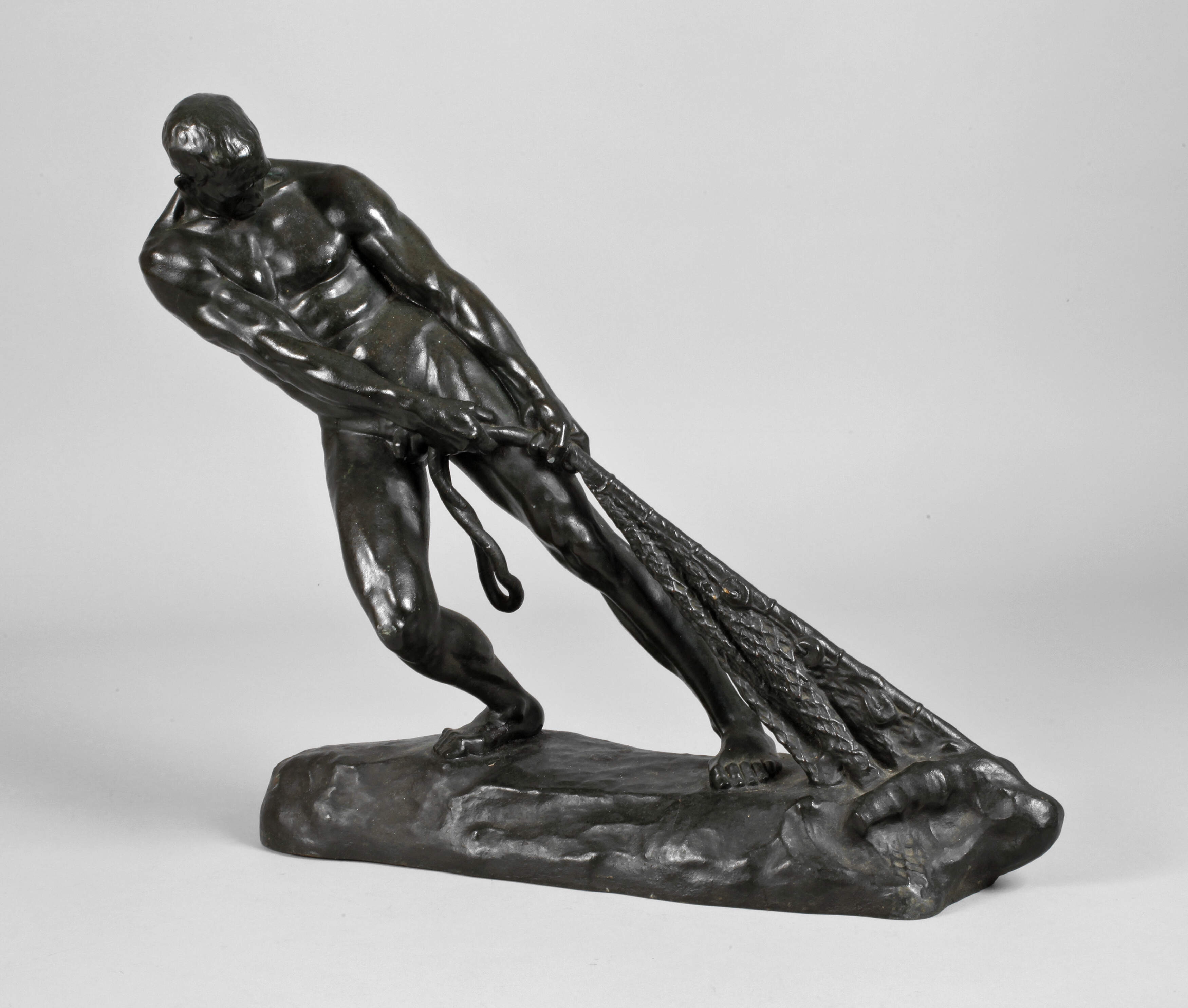 Karl Kowalczewski | Fischer beim Netzeinholen (20) | MutualArt