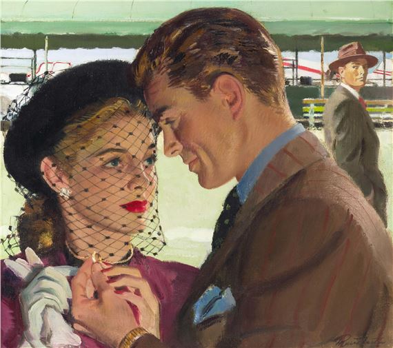 Pruett Alexander Carter | The wedding ring hung from a thin golden ...