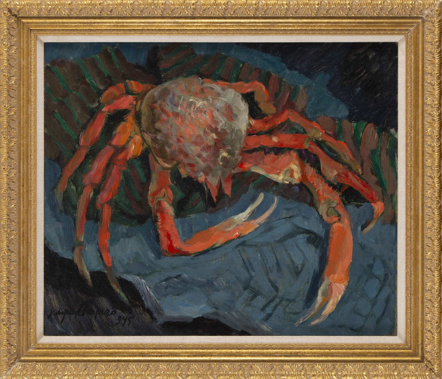 Jacques Chapiro | Still life with a crab (1945) | MutualArt