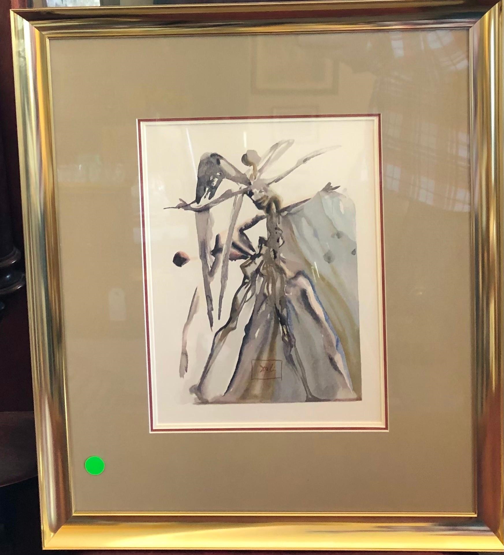 Salvador Dalí | Purgatory Canto 3, from The Divine Comedy and Paradis ...