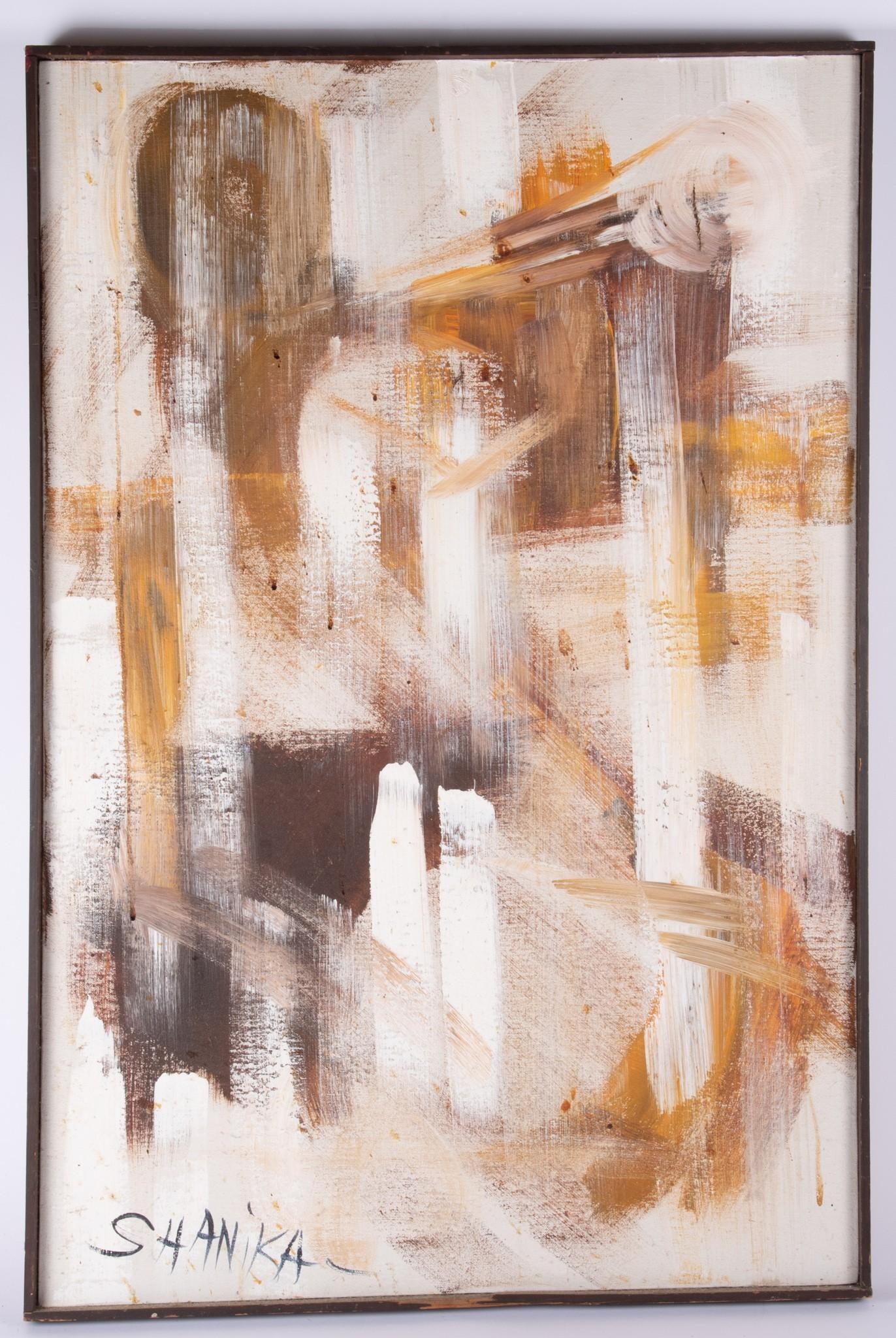 Leo Shanika | Fall Fences Abstract | MutualArt