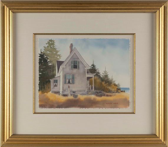 Milton Welt | Victorian house by the shore | MutualArt