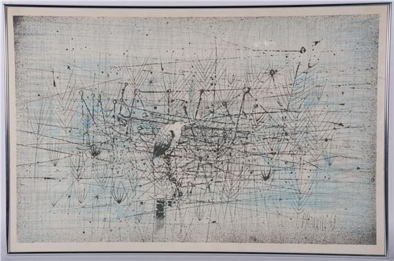 Paul E. Maxwell | Abstract with Bird (1959) | MutualArt