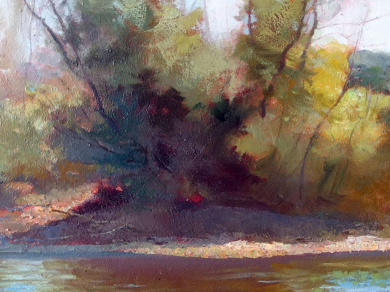 Carroll Collier | Trees by the Stream (1980) | MutualArt