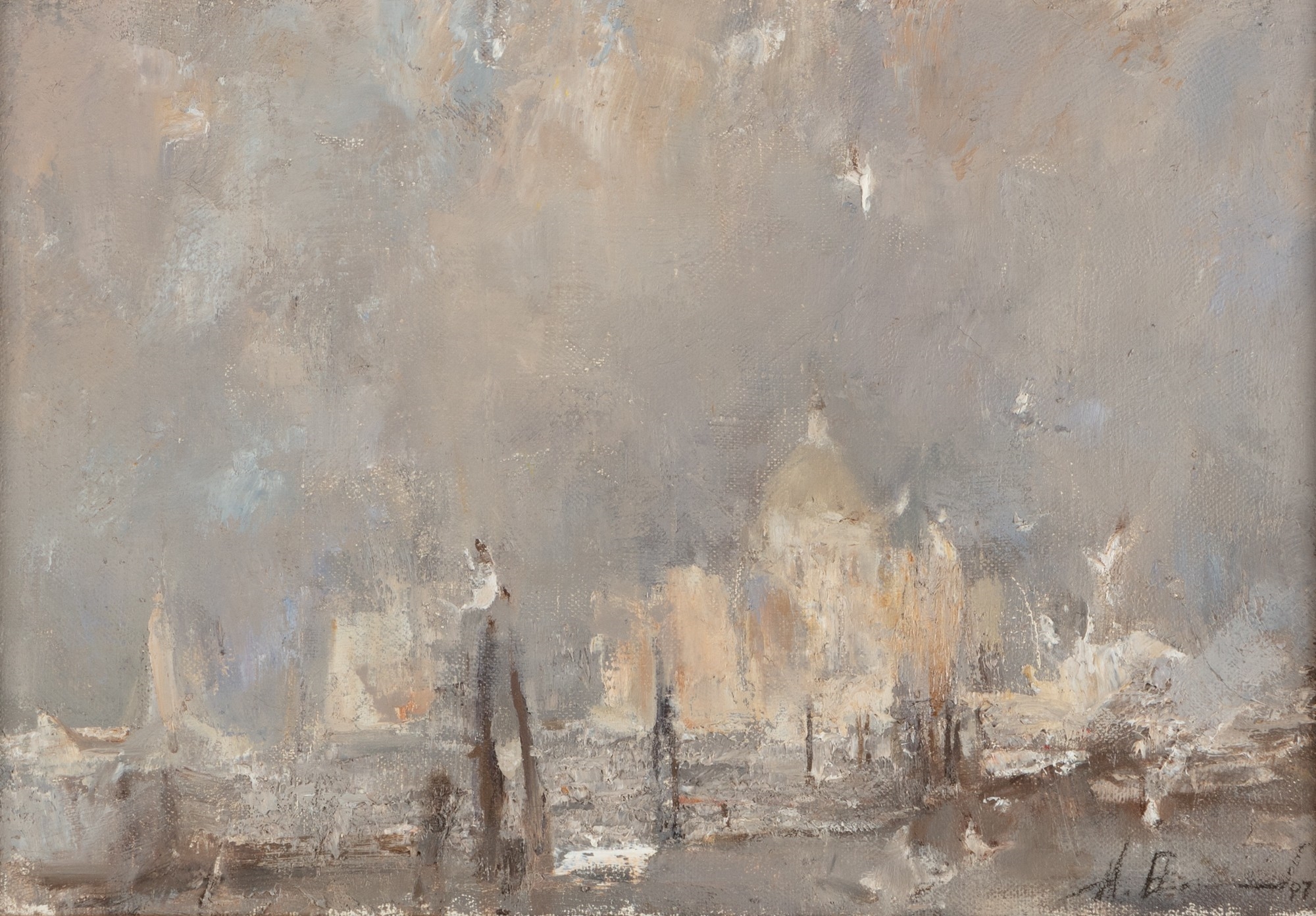 Nikolai Blokhin | View from Venice (1997) | MutualArt